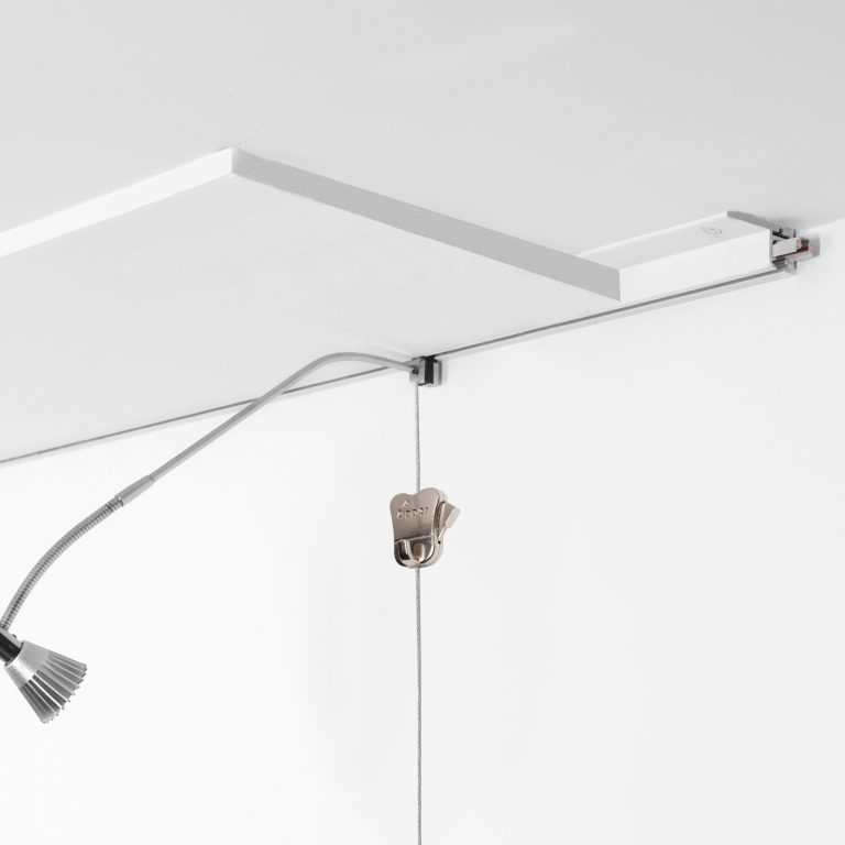 Ceiling Mounted Picture Hanging Systems | Hang It Up Systems